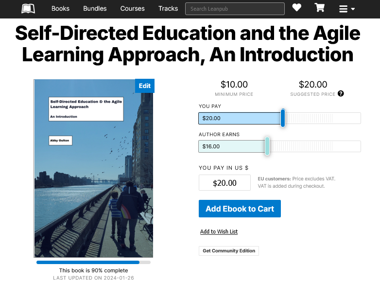 Agile E-Book: Update 2 (of 3) – Agile Learning Center NYC